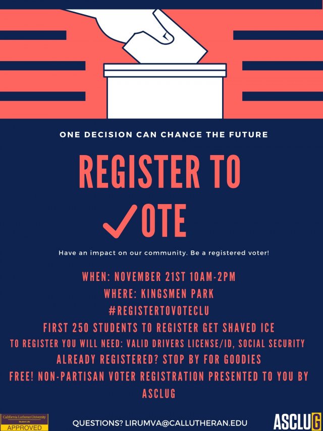 Voter Registration Poster