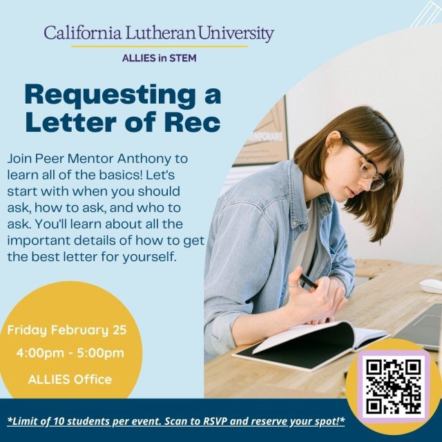 AMD Reing A Letter Of Rec California Lutheran University