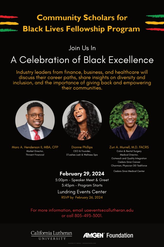 A Celebration of Black Excellence | California Lutheran University