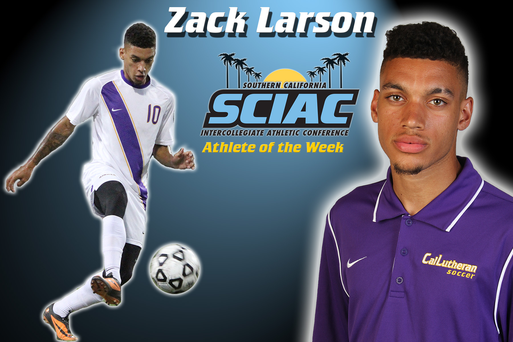 Larson Selected as SCIAC AOW | California Lutheran University