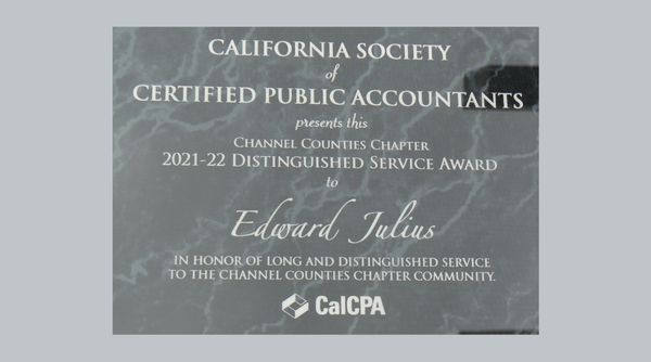 Accounting Faculty Member Honored with CalCPA Special Recognition ...