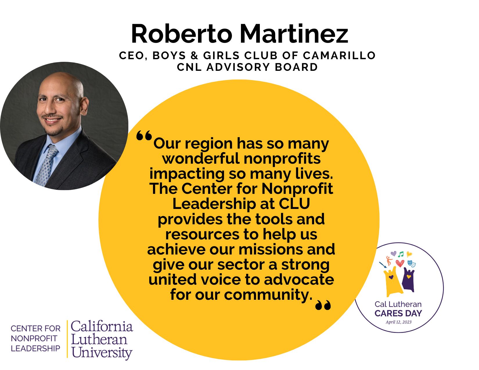 Roberto Martinez The Center For Nonprofit Leadership Gives Our Sector Roberto Martinez The Center For Nonprofit Leadership Gives Our Sector