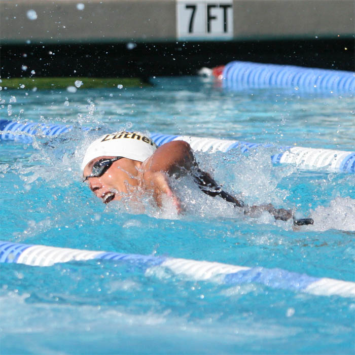 Swimming and Diving Competes at SLO Shootout | California Lutheran ...