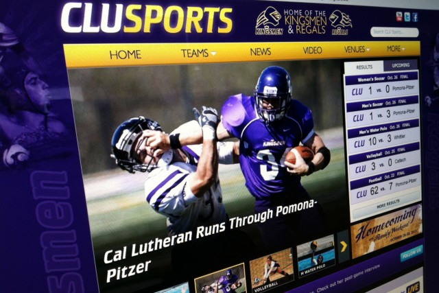 Cal Lutheran Reveals New Look Athletics Website | California Lutheran ...