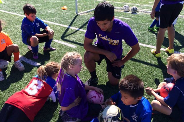 CLU Soccer Programs Host AYSO Clinic | California Lutheran University